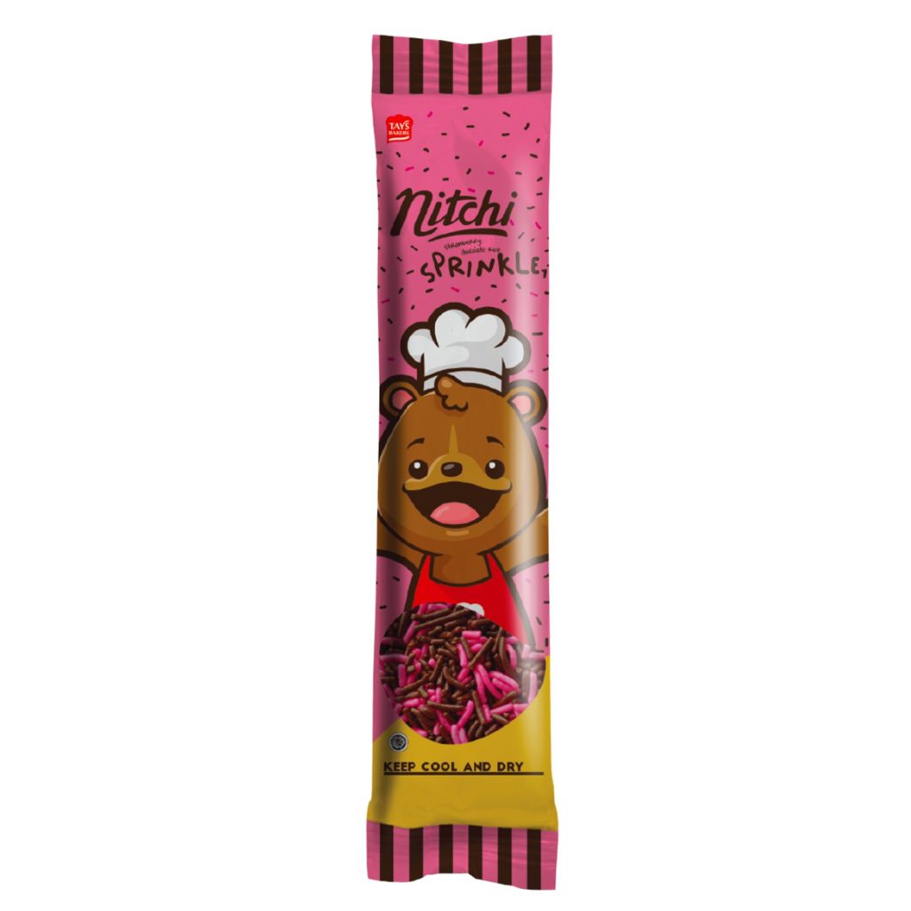Nitchi Sprinkle Strawberry and Chocolate - Tays Bakers