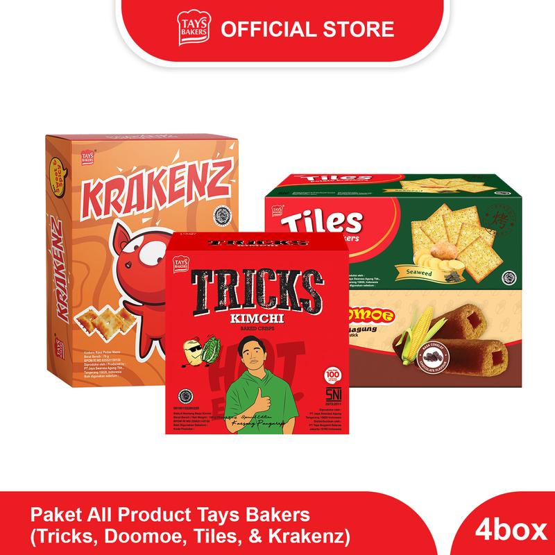Paket Ngemil Enak Produk Tays Bakers - Tays Bakers